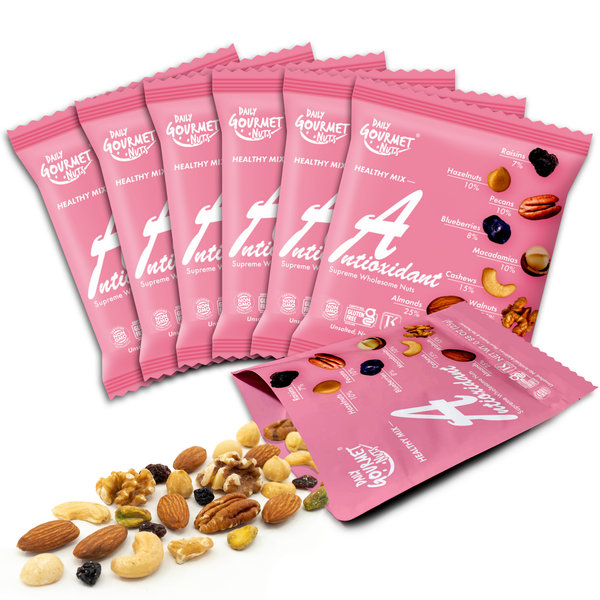 Daily Gourmet Nuts - Antioxidant Mix Healthy Trail mix - 24 and 48 pack ...