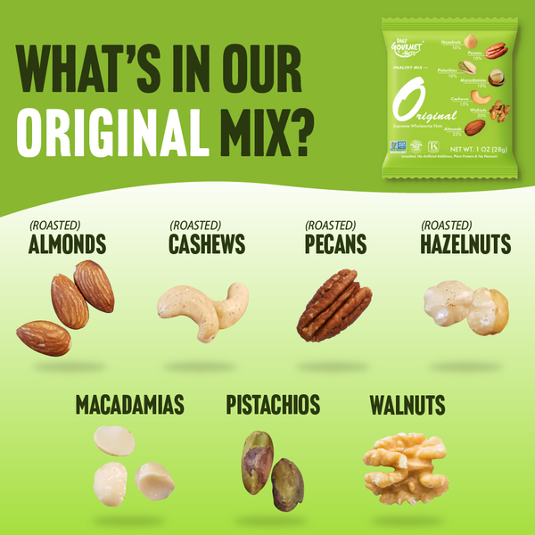 Daily Gourmet Nuts | Original Mix | 24 or 48 Pack – Roastery Coast