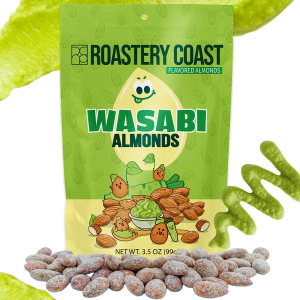 Honey Butter Flavored Almonds (Honey, Wasabi, Korean Spicy) – Roastery ...