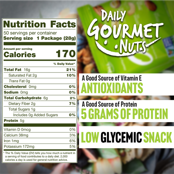 Daily Gourmet Nuts | Original Mix | 24 or 48 Pack – Roastery Coast